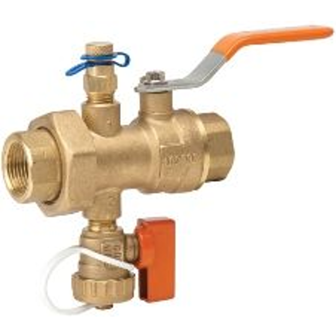 BIM objects - Free download! KOIL-KIT™ Component: Ball Valve Union ...