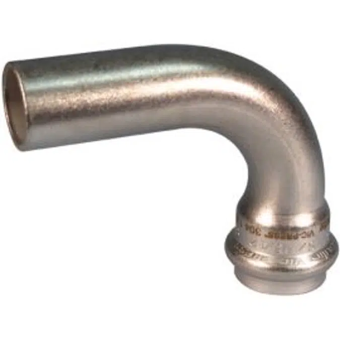 BIM objects - Free download! Vic-Press® 90° Street Elbow for Type 304 ...