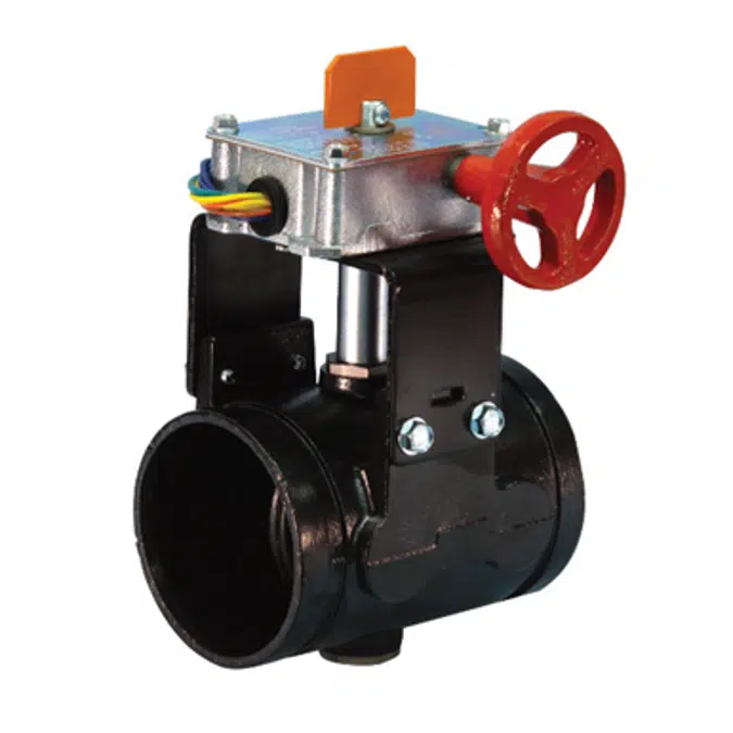 BIM objects - Free download! Vic Series 7B2 Butterfly Valve - Gear ...