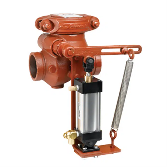 BIM objects - Free download! Vic Check Valve Series 317 W/ Air Cushion ...