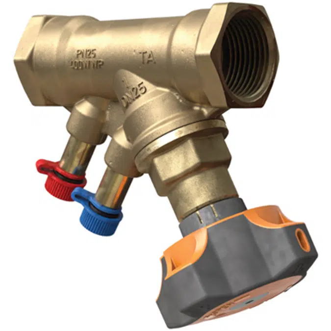 BIM objects - Free download! Tour & Andersson Circuit Balancing Valve ...