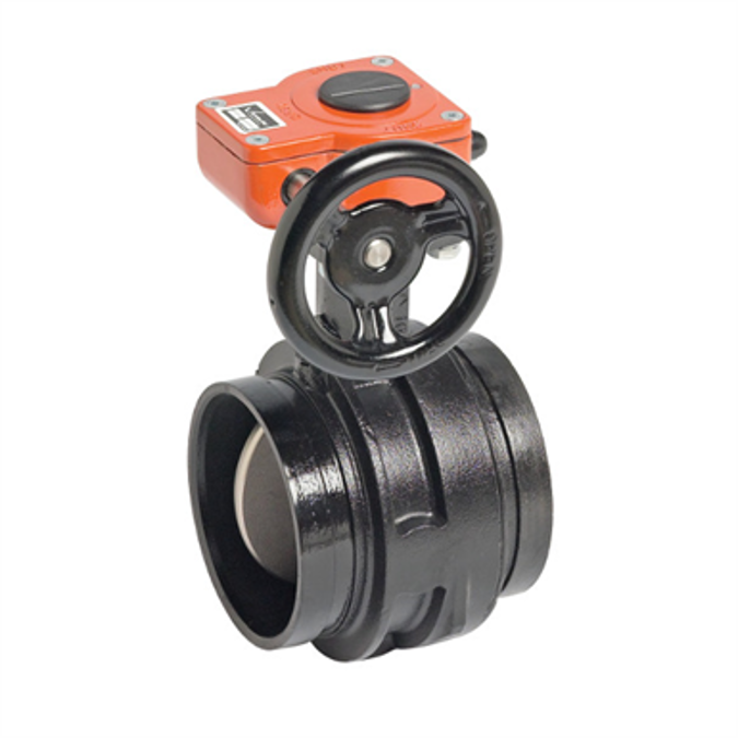 BIM objects - Free download! Vic-300 Ags Butterfly Valve Series W761 W ...
