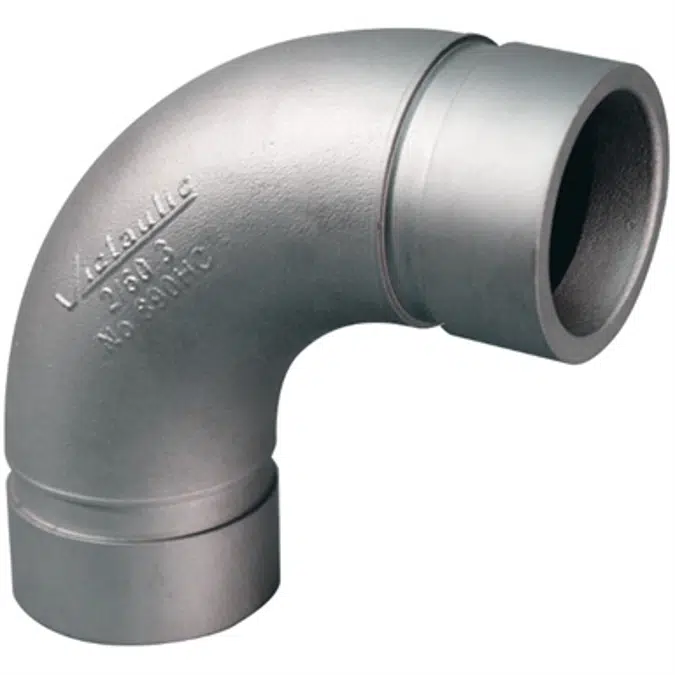 BIM objects - Free download! Vic 90 Deg. Lr Elbow No. 890Hc | BIMobject