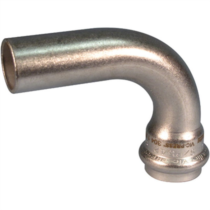 BIM objects - Free download! Vic 90 Deg. St Elbow Style P562 (P X T ...