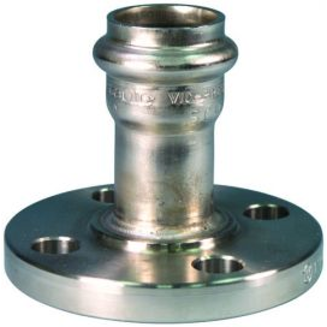 Last ned gratis BIM-innhold fra BIMobject Vic-Press® Flange Adapter for ...