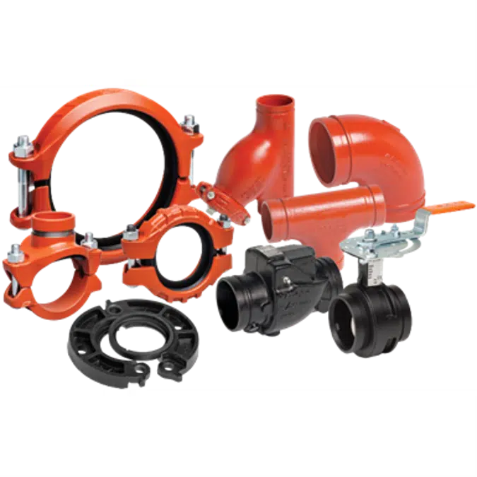 BIM objects - Free download! Vic-300 Masterseal Butterfly Valve Series ...