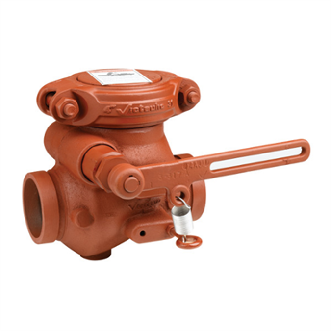 BIM objects - Free download! Vic Check Valve Series 317 W/ Spring ...