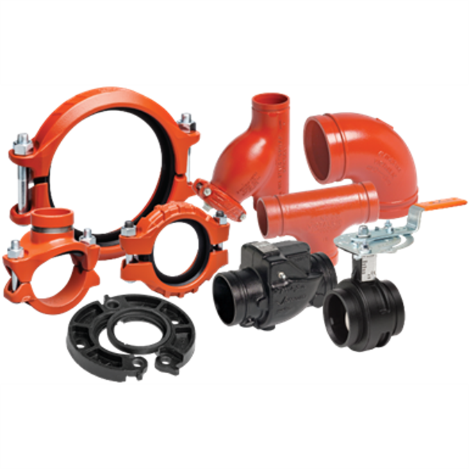 Objetos BIM - Download gratuito! Vic 90 Deg. Red. Elbow #10-Cr | BIMobject