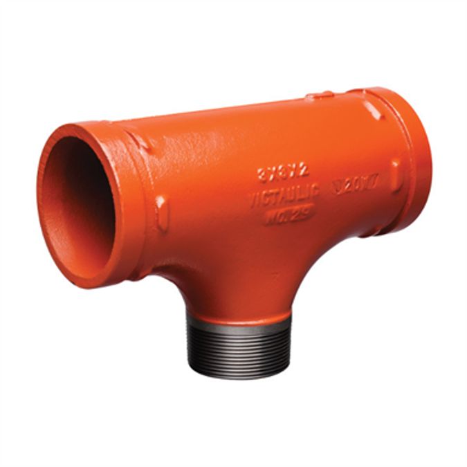 BIM objects - Free download! Vic Tee With Thd Branch #29-M | BIMobject