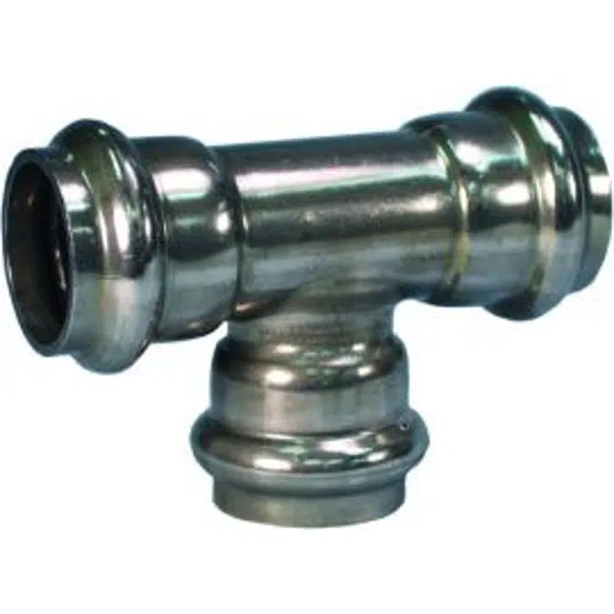 BIM objects - Free download! Vic-Press® Tee for Type 304 Schedule 10 ...