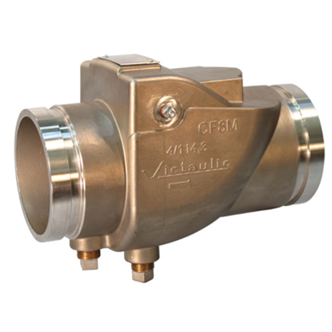 BIM objects - Free download! Vic Series 416 Stainless Steel Check Valve ...