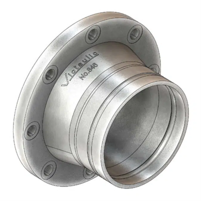 BIM objects - Free download! Vic Ansi Class 300 Flange Adapter Nipple ...