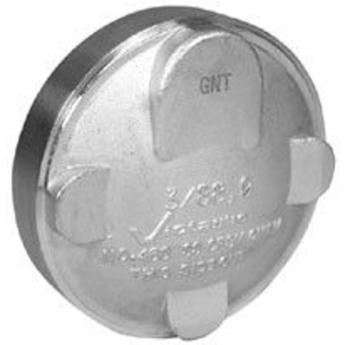 BIM objects - Free download! Stainless Steel Type 316 Cap - No. 460 SS ...
