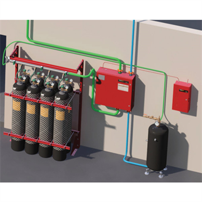 BIM-objekt - Gratis nedladdning! Victaulic Vortex 500 Fire Supression ...