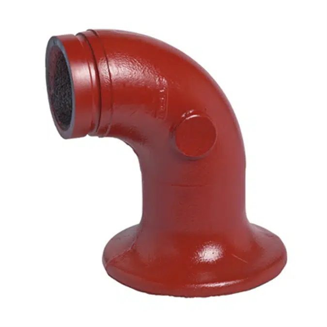 BIM objects - Free download! Vic 90 Deg. Flare Elbow #10-Cf | BIMobject