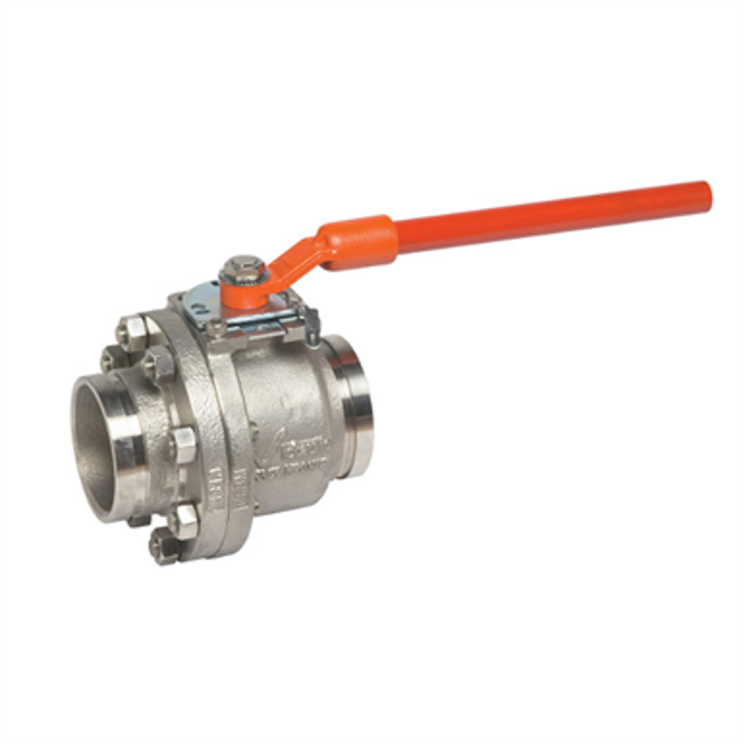 BIM objects - Free download! Vic Ball Valve Series 726S W/ Lever Handle ...
