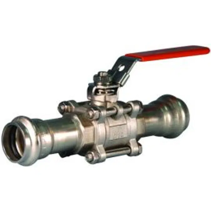 BIM objects - Free download! Vic-Press® Ball Valve (Press x Press) for ...