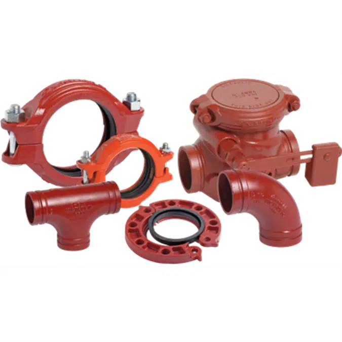 BIM objects - Free download! Vic 90 Deg. Side Outlet Elbow #10-Cs ...