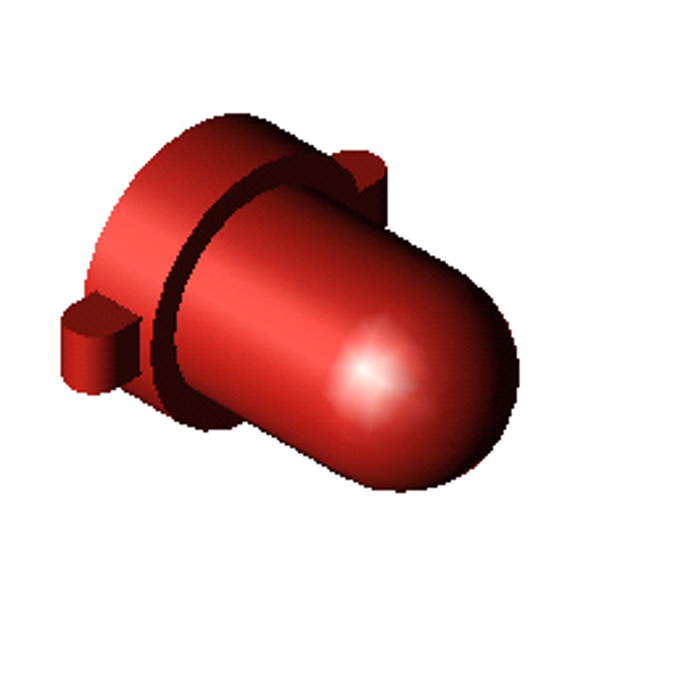 BIM objects - Free download! No. 61 Bull Plug, 2" to 6", Ductile Iron ...