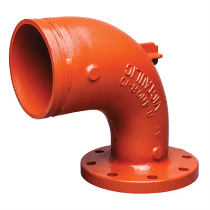BIM objects - Free download! Vic 90 Deg. Red. Base Elbow #R-10 Gxf ...