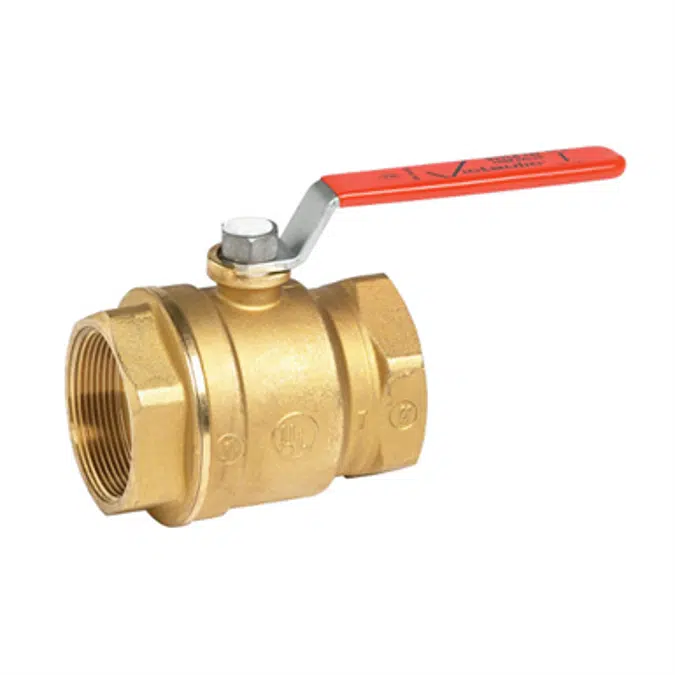 BIM objects - Free download! Vic Brass Body Ball Valve Series 722 ...