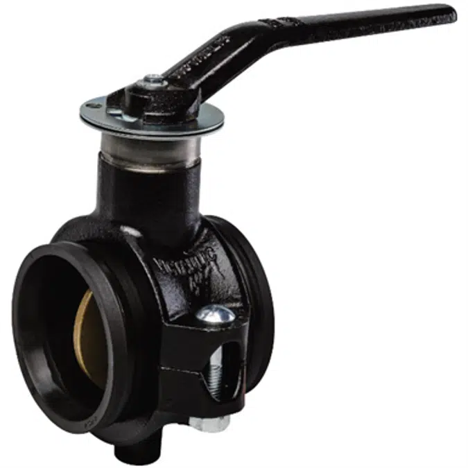 BIM objects - Free download! Vic Butterfly Valve Series 700 W/ Two ...
