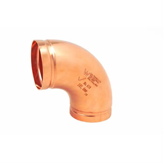 BIM objects - Free download! Vic 90 Deg. Elbow #610-Cts | BIMobject