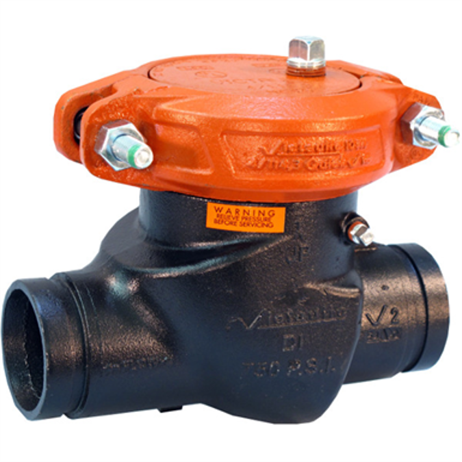 BIM objects - Free download! Vic Swinger Swing Check Valve Series 713 ...