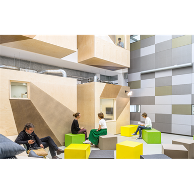 BIM objects - Free download! Stereo acoustic panels | BIMobject