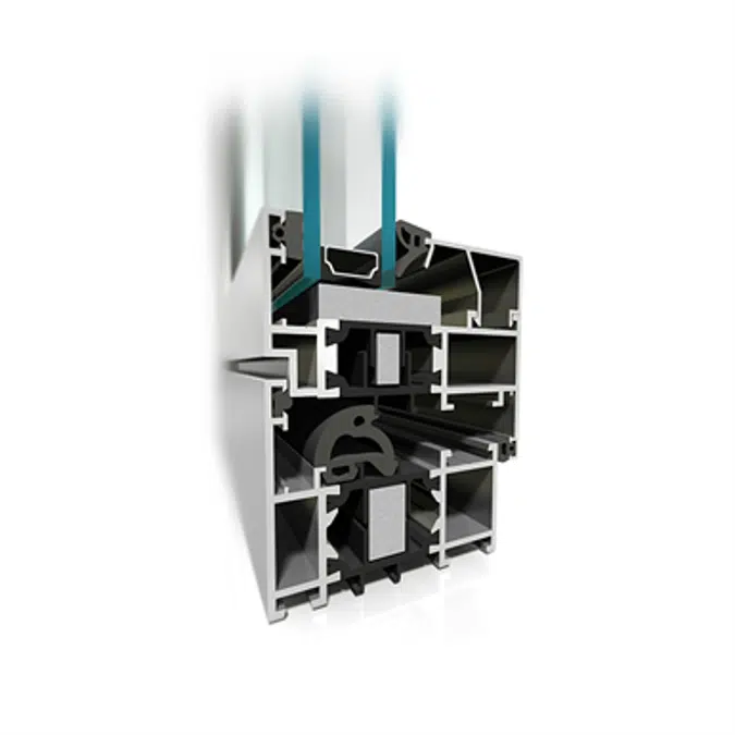 BIM objects - Free download! MB-70HI Fixed window | BIMobject