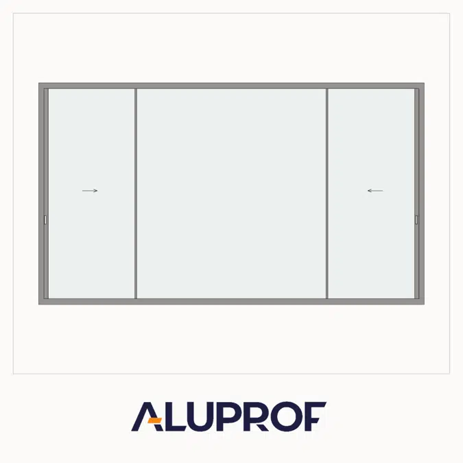 BIM objects - Free download! MB-Skyline Type R Sliding Door 3-sash ...