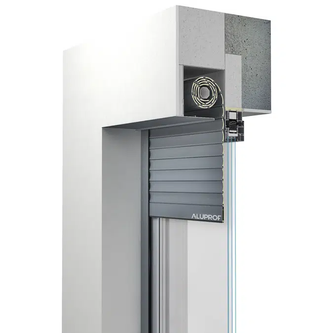 BIM objects - Free download! SP-E 150 Flush-mounted roller shutter ...