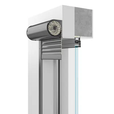 BIM objects - Free download! SKO-P Front mounted roller shutter system ...
