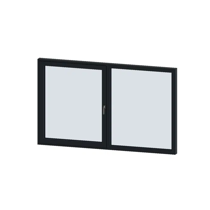 BIM objects - Free download! MB-104 Passive SI Window 2-sash Tilt&Turn ...