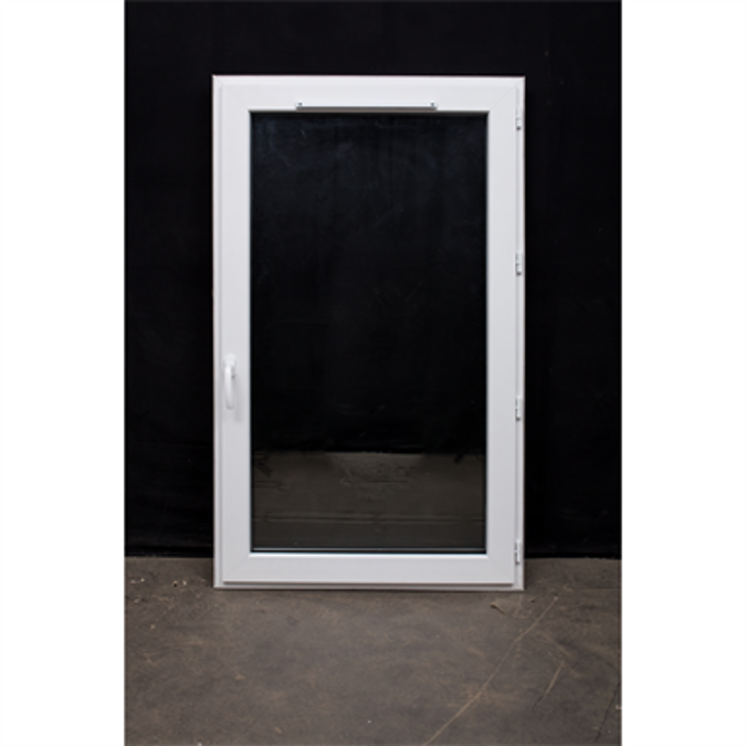 BIM objects - Free download! PVC window opening inside 1 | BIMobject