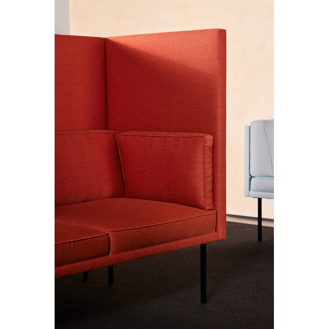 BIM objects - Free download! Mod Work Highback by HBF | BIMobject