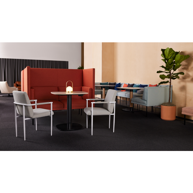 BIM objects - Free download! Mod Work Highback by HBF | BIMobject