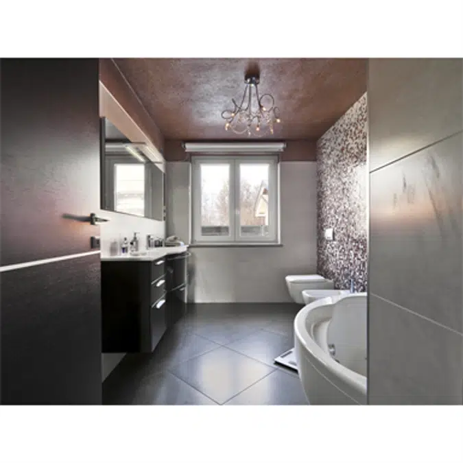 BIM objects - Free download! Double PVC Casement Window With Roller ...