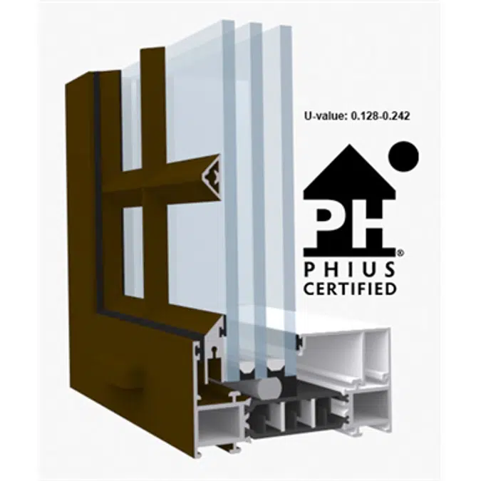 BIM objects - Free download! G541 Fixed Window | BIMobject