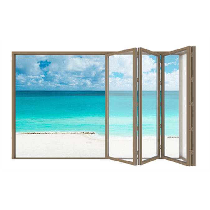 BIM objects - Free download! Bi-Fold Door | BIMobject