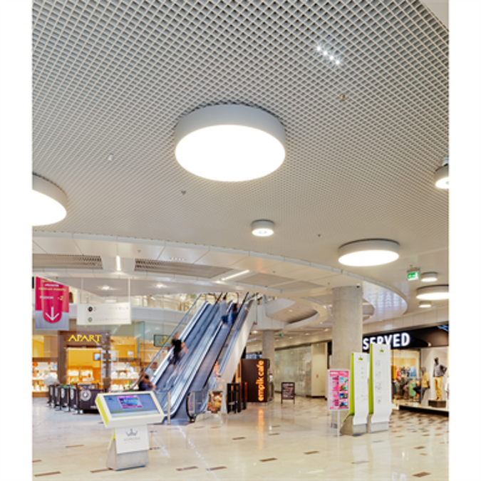 BIM objects - Free download! Open Cell raster ceiling | BIMobject