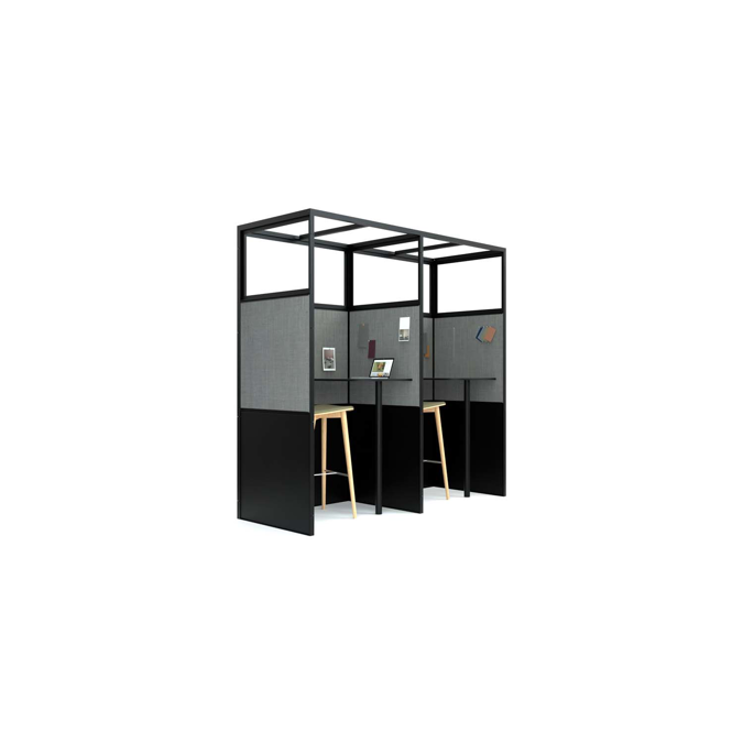 BIM objects - Free download! 4T Booth - H2400MM, D900MM Freestanding ...