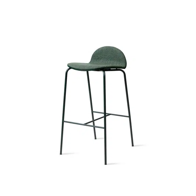 BIM objects - Free download! Nam Nam - 4 leg Bar Stool Low Back | BIMobject