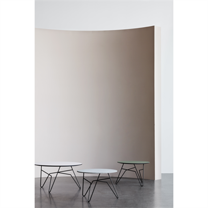 BIM objects - Free download! Twist table - Dia 85, H450 mm | BIMobject