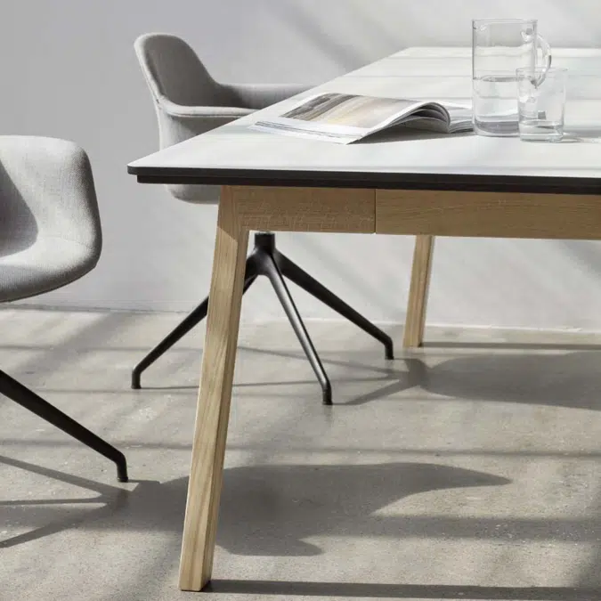 BIM objects - Free download! Facit Meeting Table 4200x1200x740 mm ...