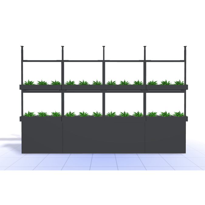 BIM objects - Free download! 4T Wall Unit - H2700MM, W1200MM Ceiling ...