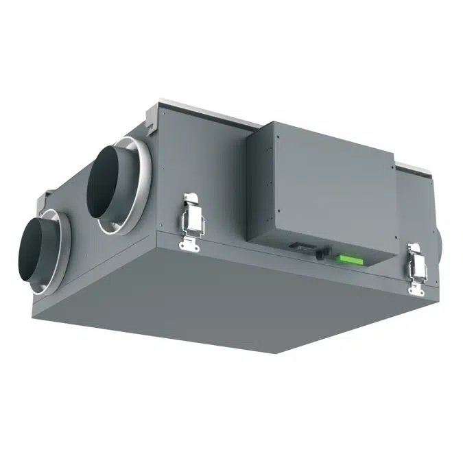 BIM objects - Free download! ODD-ERV-120R Energy Recovery Ventilator ...