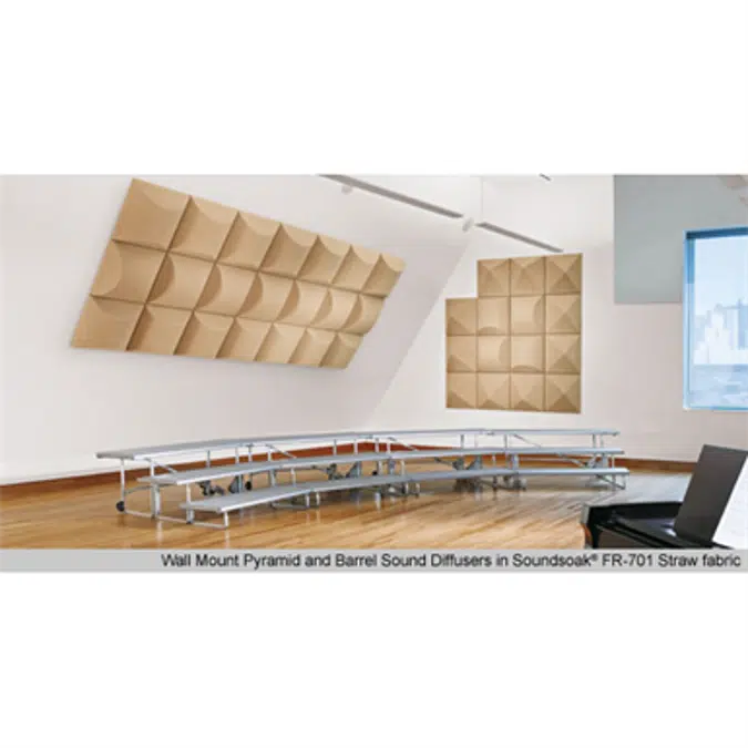 BIM objects - Free download! Sound Diffusers for Ceilings & Walls ...