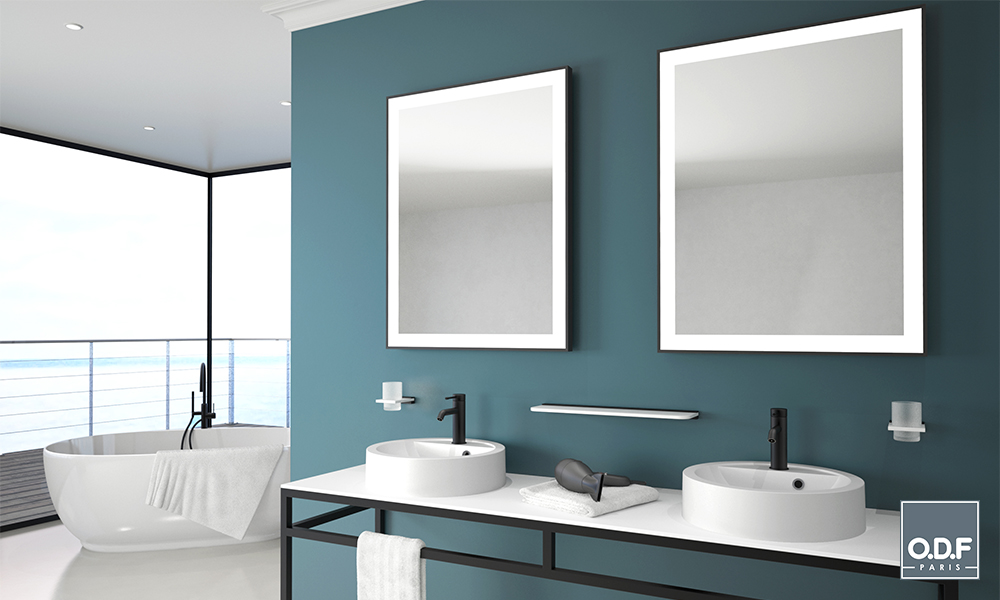 BIM objects - Free download! Mirrors & Bathroom cabinets - Framed ...
