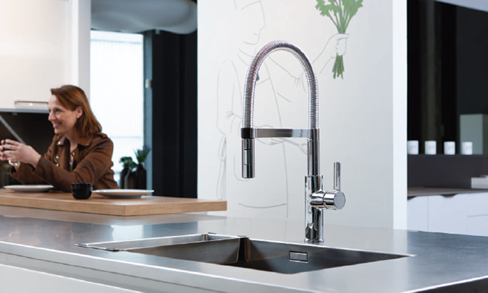 BIM objects - Free download! Taps & Mixers - Kitchen mixers | BIMobject